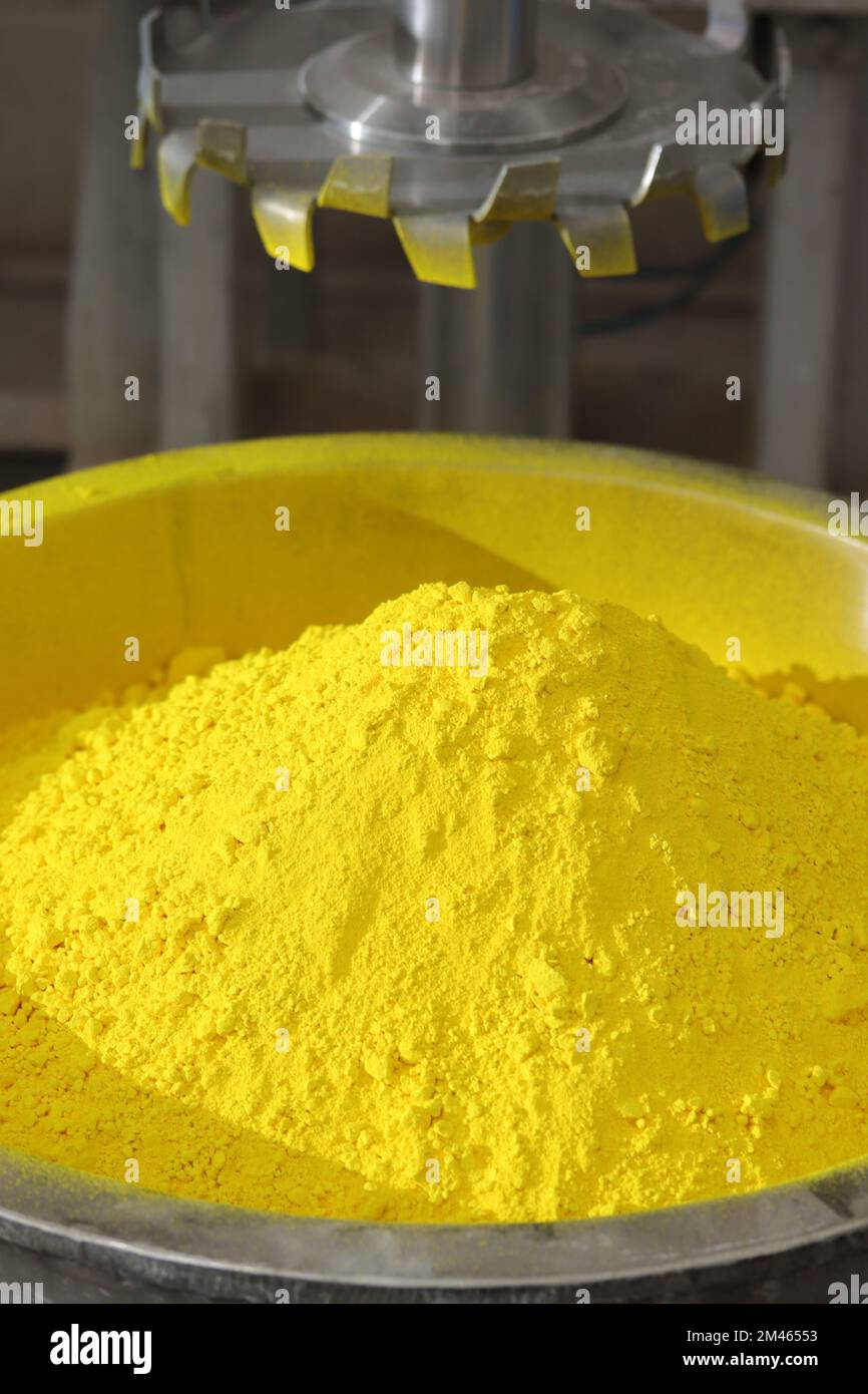 production of general industrial paints or wood paints Stock Photo - Alamy