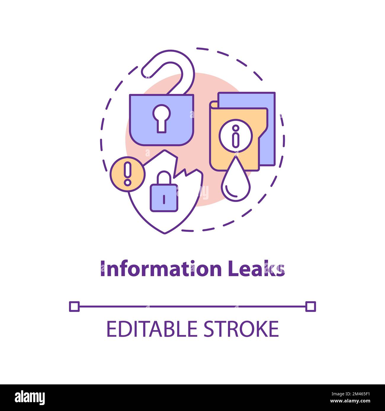 Leak leaks Stock Vector Images - Alamy