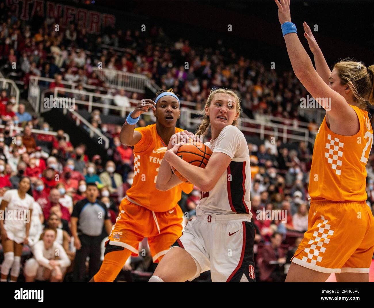 Palo Alto CA, USA. 18th Dec, 2022. A. Stanford forward Cameron Brink ...