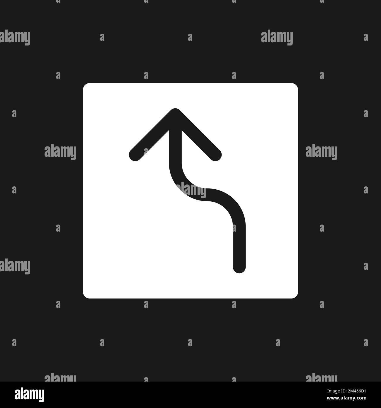 Turn arrow Black and White Stock Photos & Images - Alamy