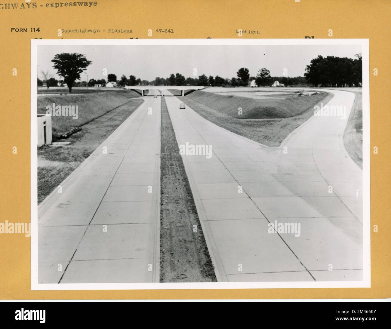 Detroit Industrial Expressway, in vicinity of interchange. Original ...