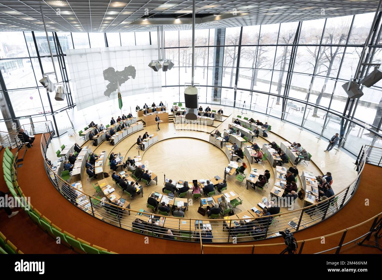Dresden, Germany. 19th Dec, 2022. Michael Kretschmer (CDU), Minister ...