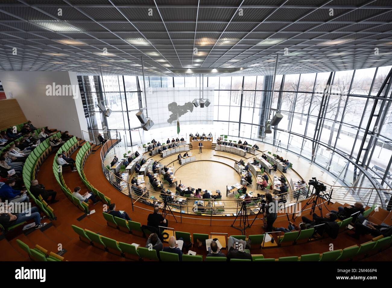 Dresden, Germany. 19th Dec, 2022. Michael Kretschmer (CDU), Minister ...