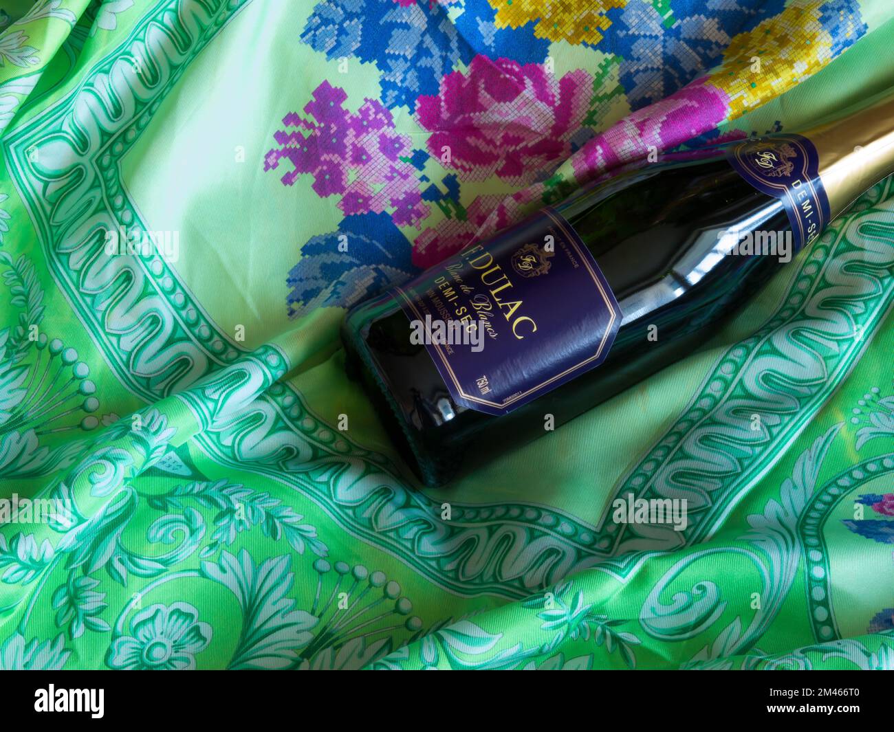 French champagne F. Dulac Stock Photo - Alamy