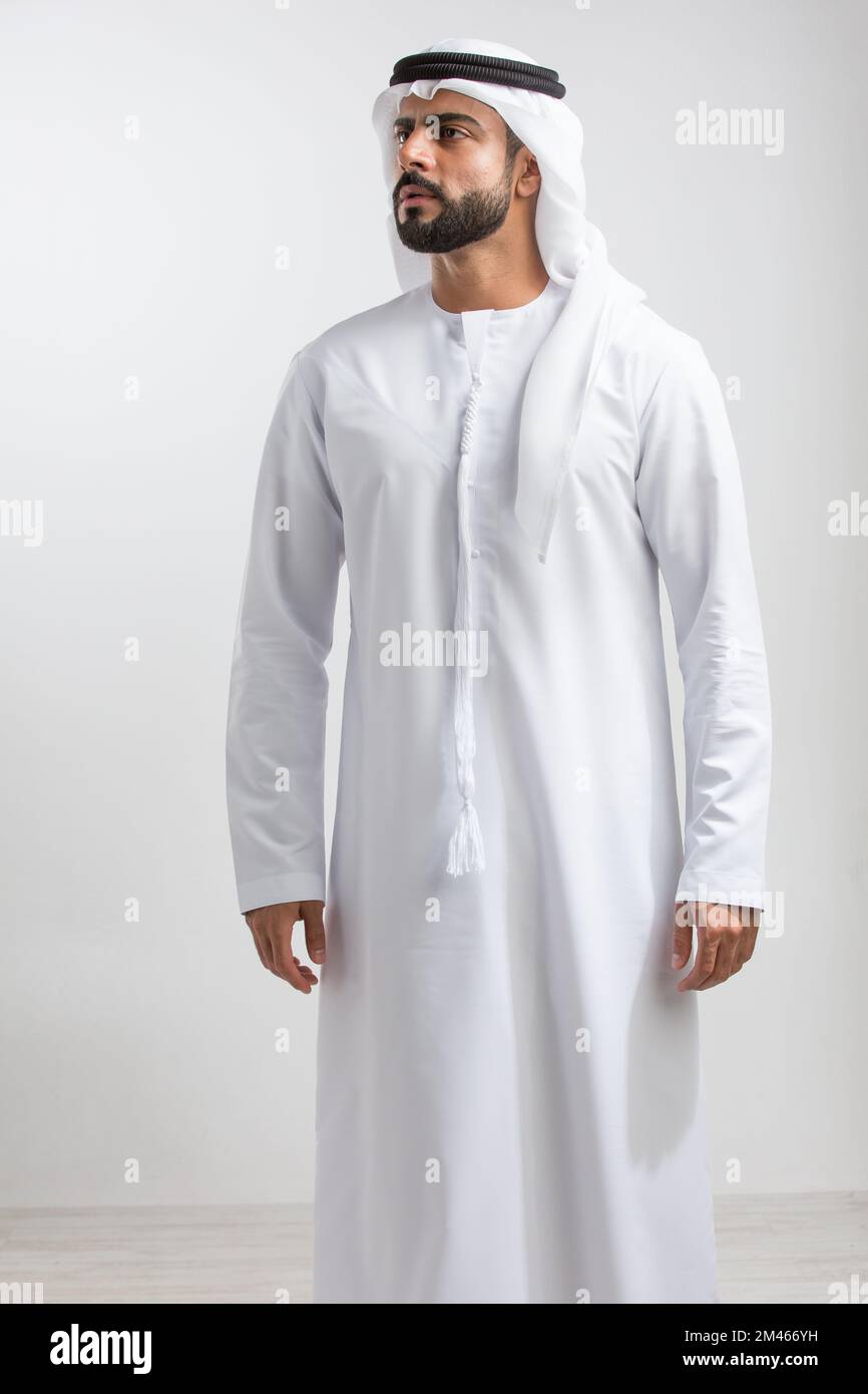 Arab man walking Stock Photo - Alamy