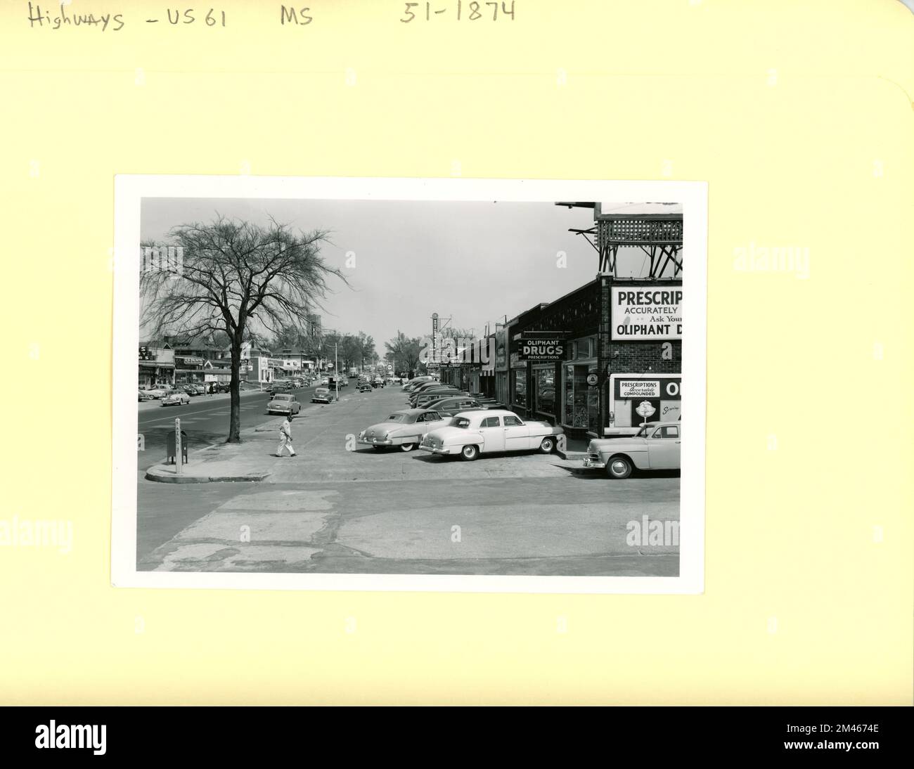 U.S. 61, Mississippi, Intersection of South Avalon Street and Union ...