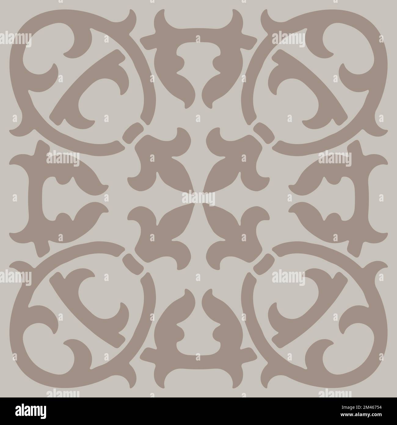 Ancient ceramic tile pattern. Wall or floor texture. Decorative antique stone ornament Stock ...