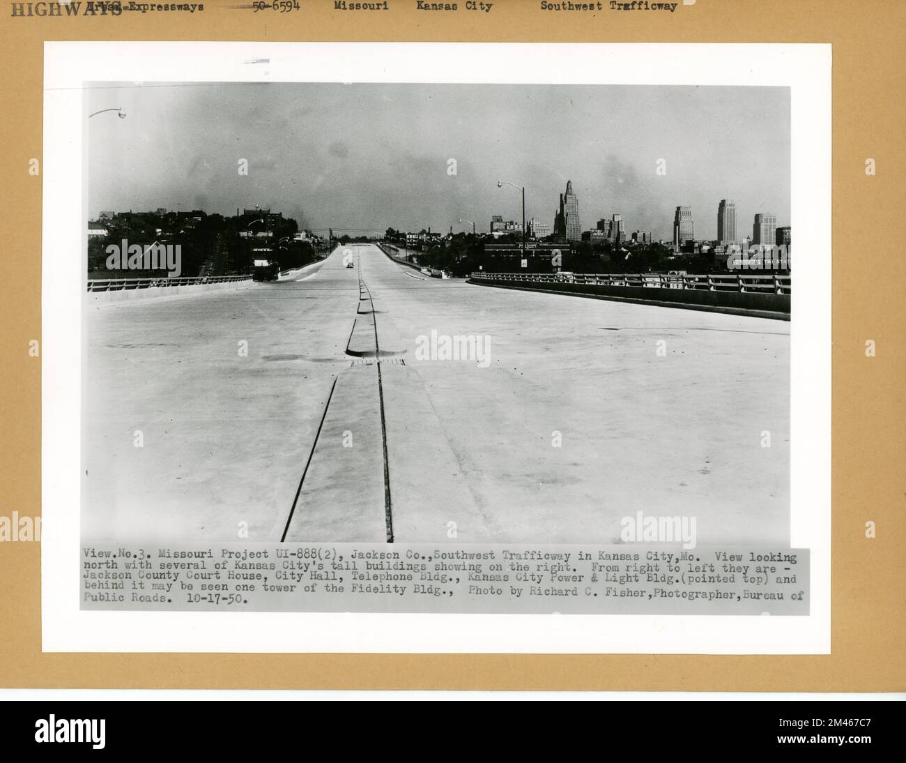 Missouri Project UI-888(2), Jackson Co., Southwest Trafficway in Kansas ...