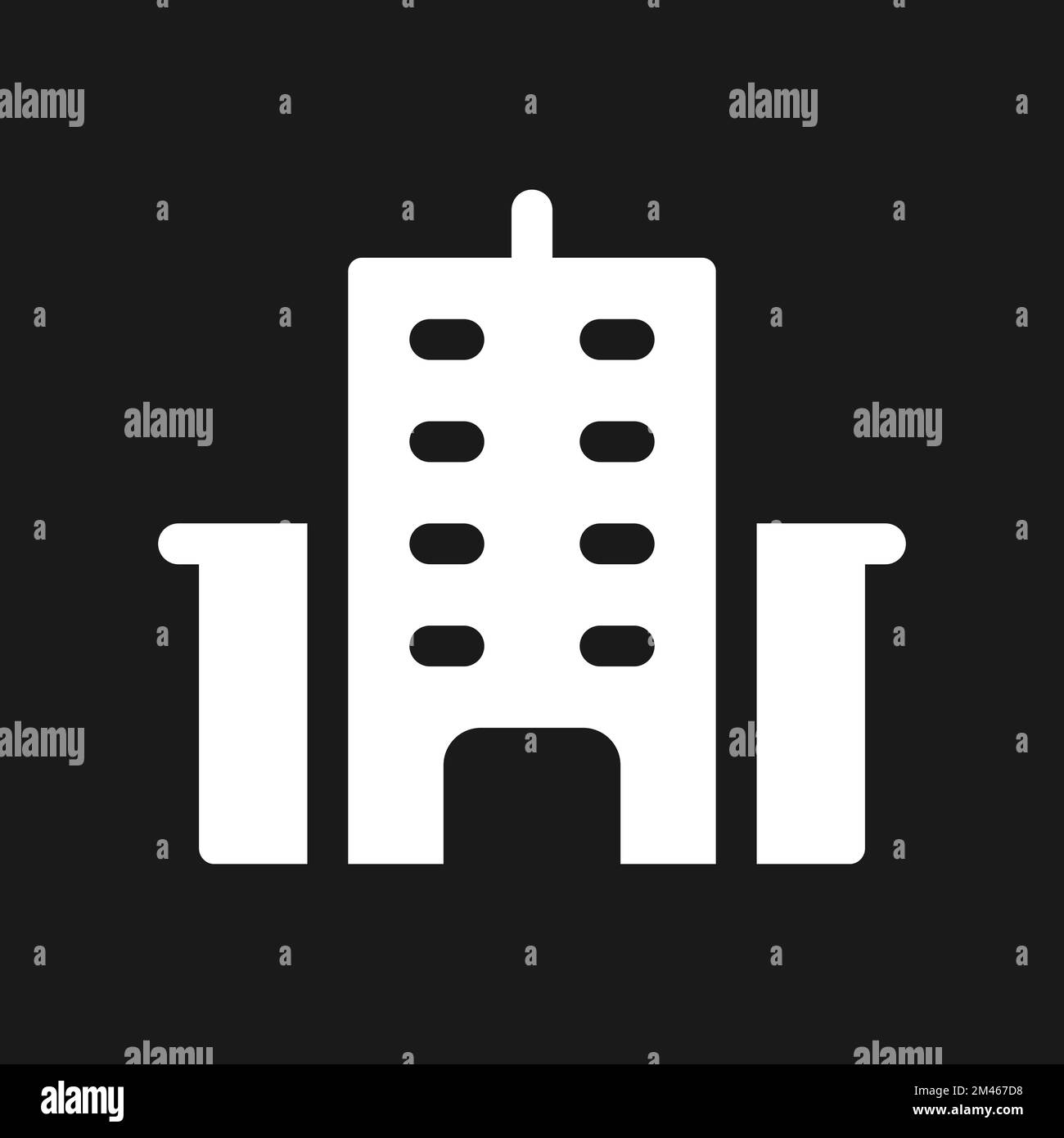 Office building clipart Black and White Stock Photos & Images - Alamy