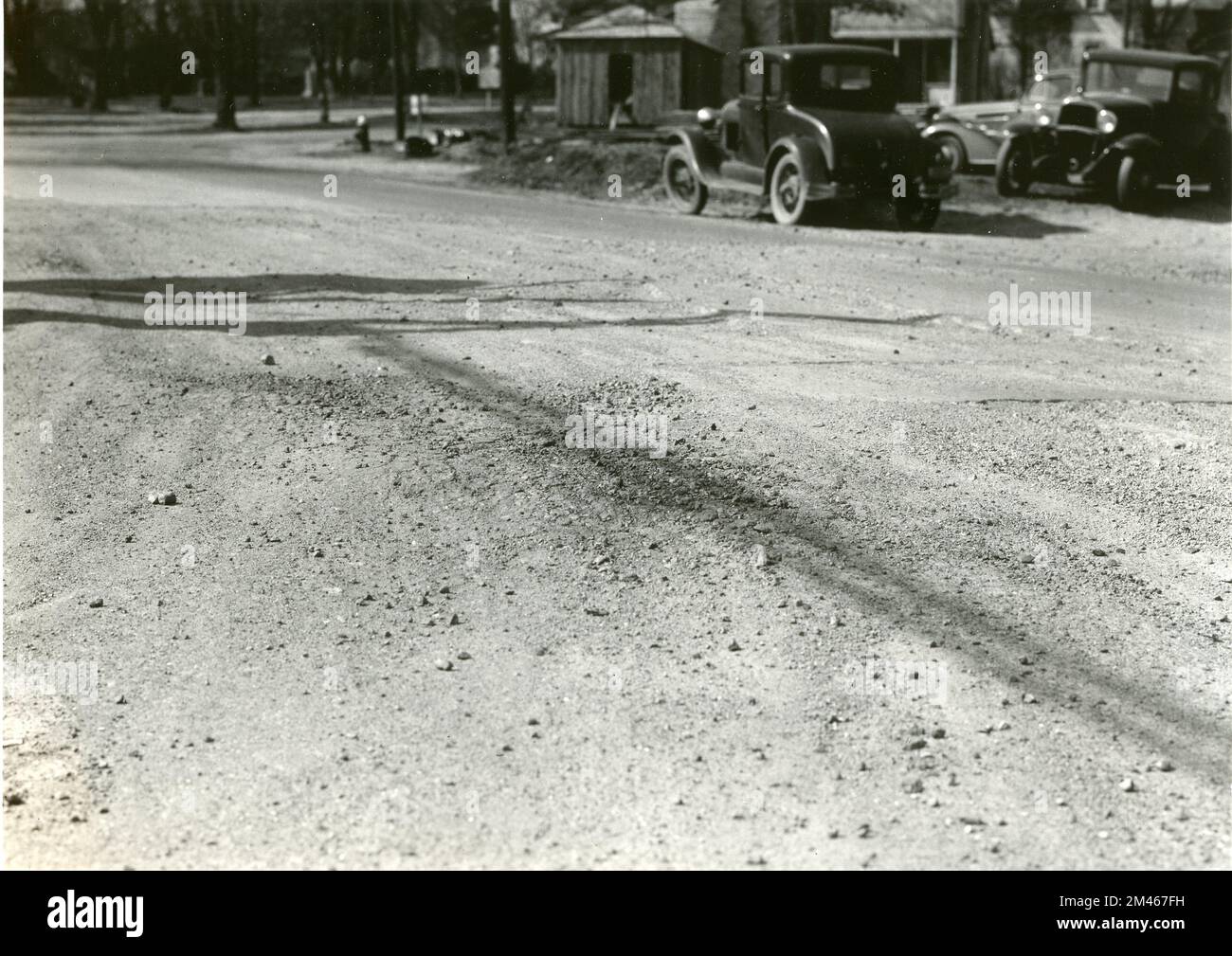Concrete Pavement Failure, Falls Church. Original caption: These ...