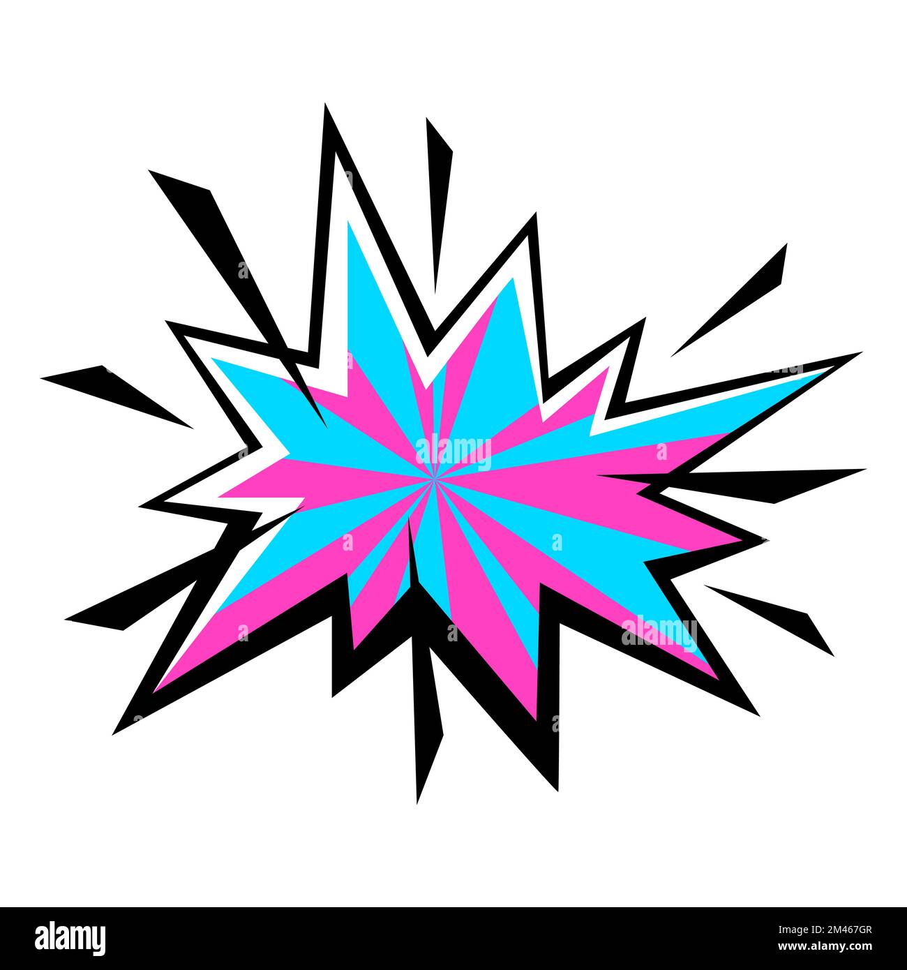 Cartoon blast hi-res stock photography and images - Alamy