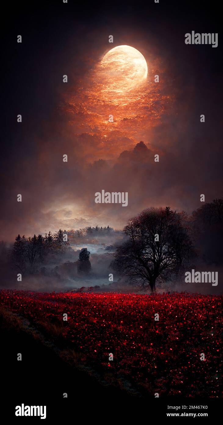 Spooky flower hi-res stock photography and images - Alamy