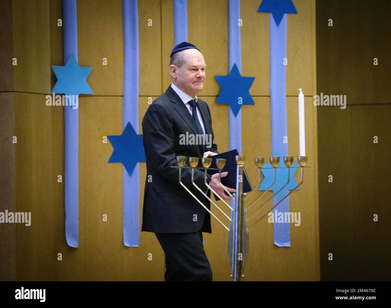 Berlin, Germany. 19th Dec, 2022. German Chancellor Olaf Scholz (SPD ...