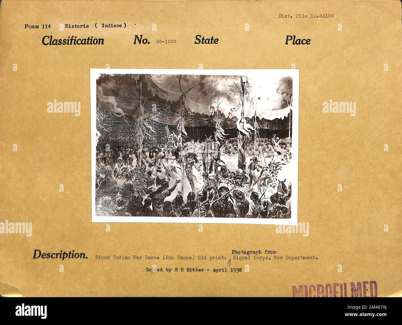 Sioux Indian War Dance (sun Dance). Original caption: Sioux Indian War ...