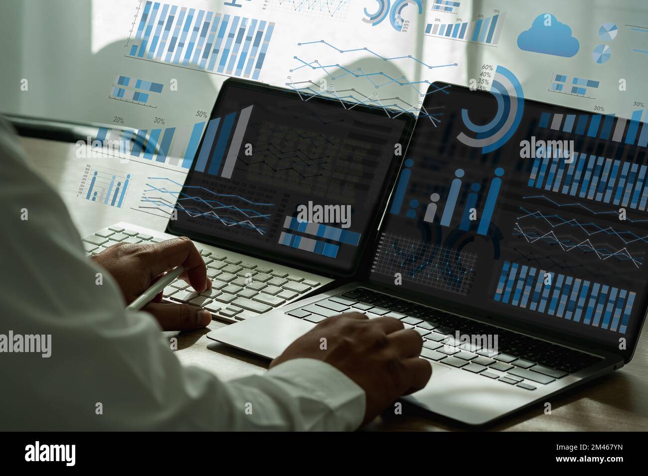 work hard Data Analytics Statistics Information Business Technology ...