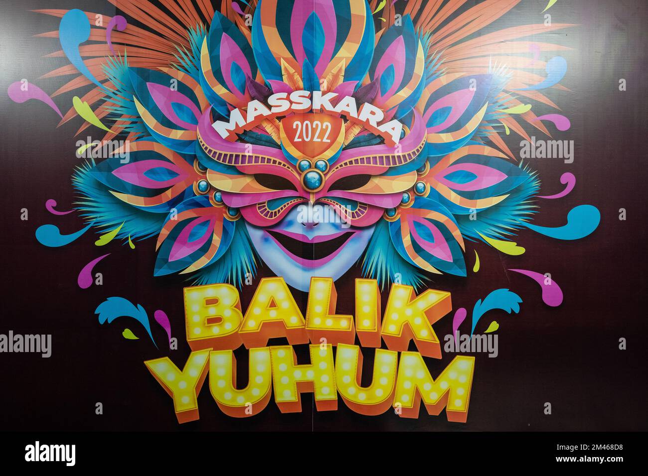 Masskara festival, street food, Bacolod, Negros island, Philippines ...