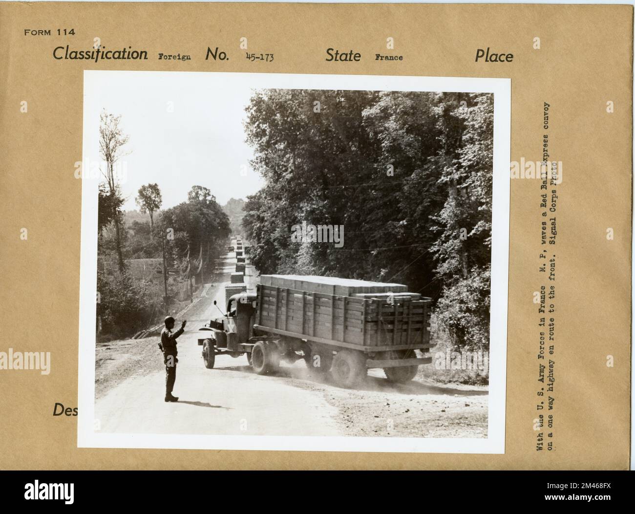 Red ball express route hi-res stock photography and images - Alamy