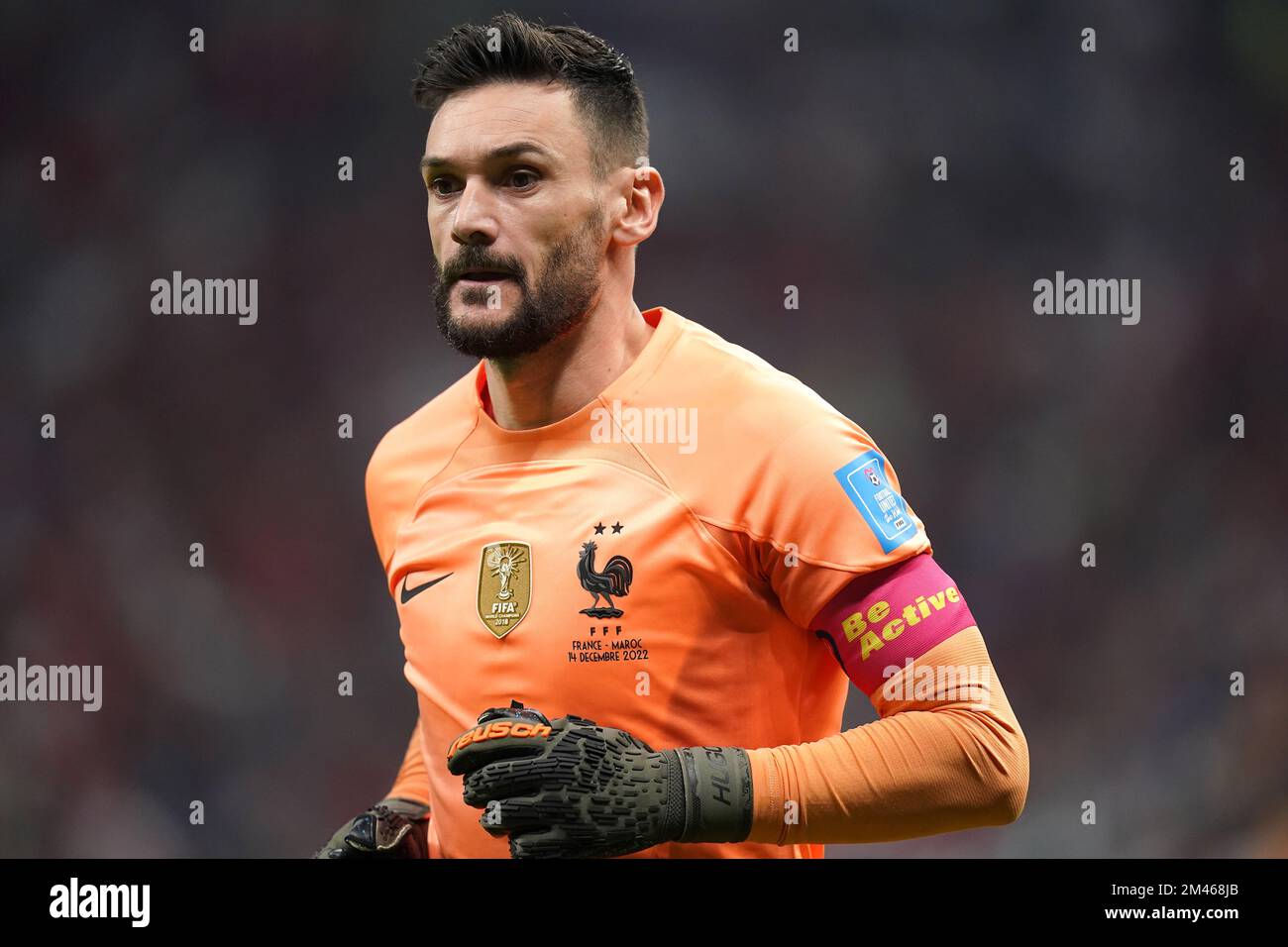 File photo dated 14-12-2022 of France goalkeeper Hugo Lloris, who ...