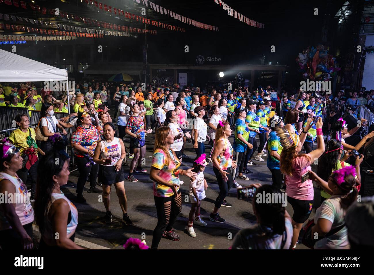 Masskara festival, street food, Bacolod, Negros island, Philippines ...