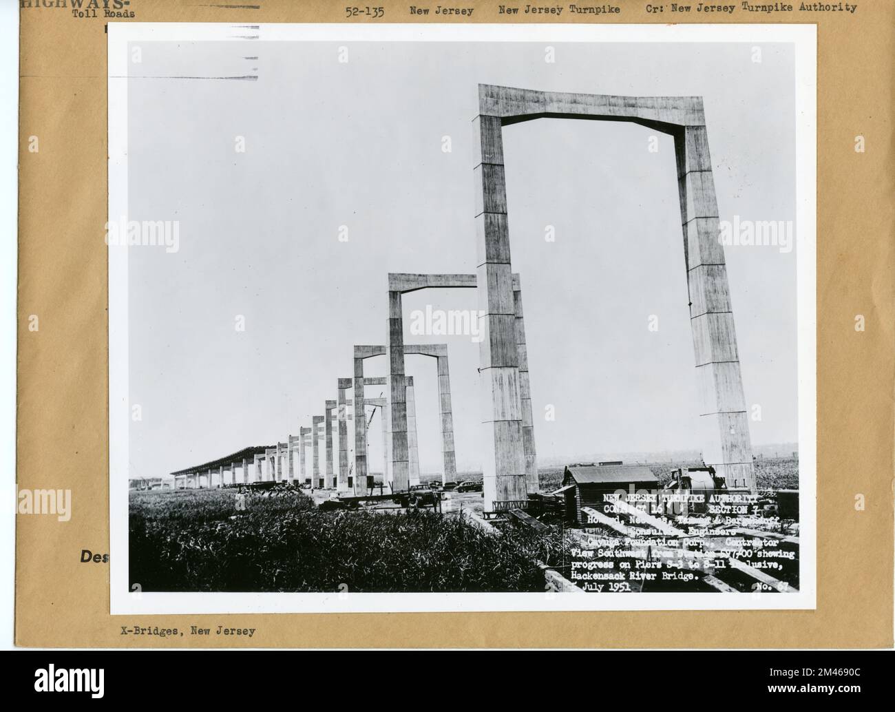 Construction hackensack river bridge hi-res stock photography and ...