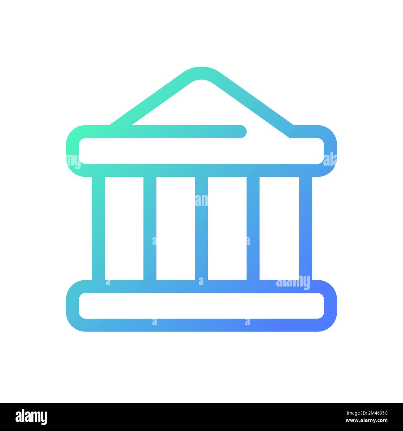 Museum location pixel perfect gradient linear ui icon Stock Vector ... Museum location pixel perfect gradient linear ui icon Stock Vector ...
