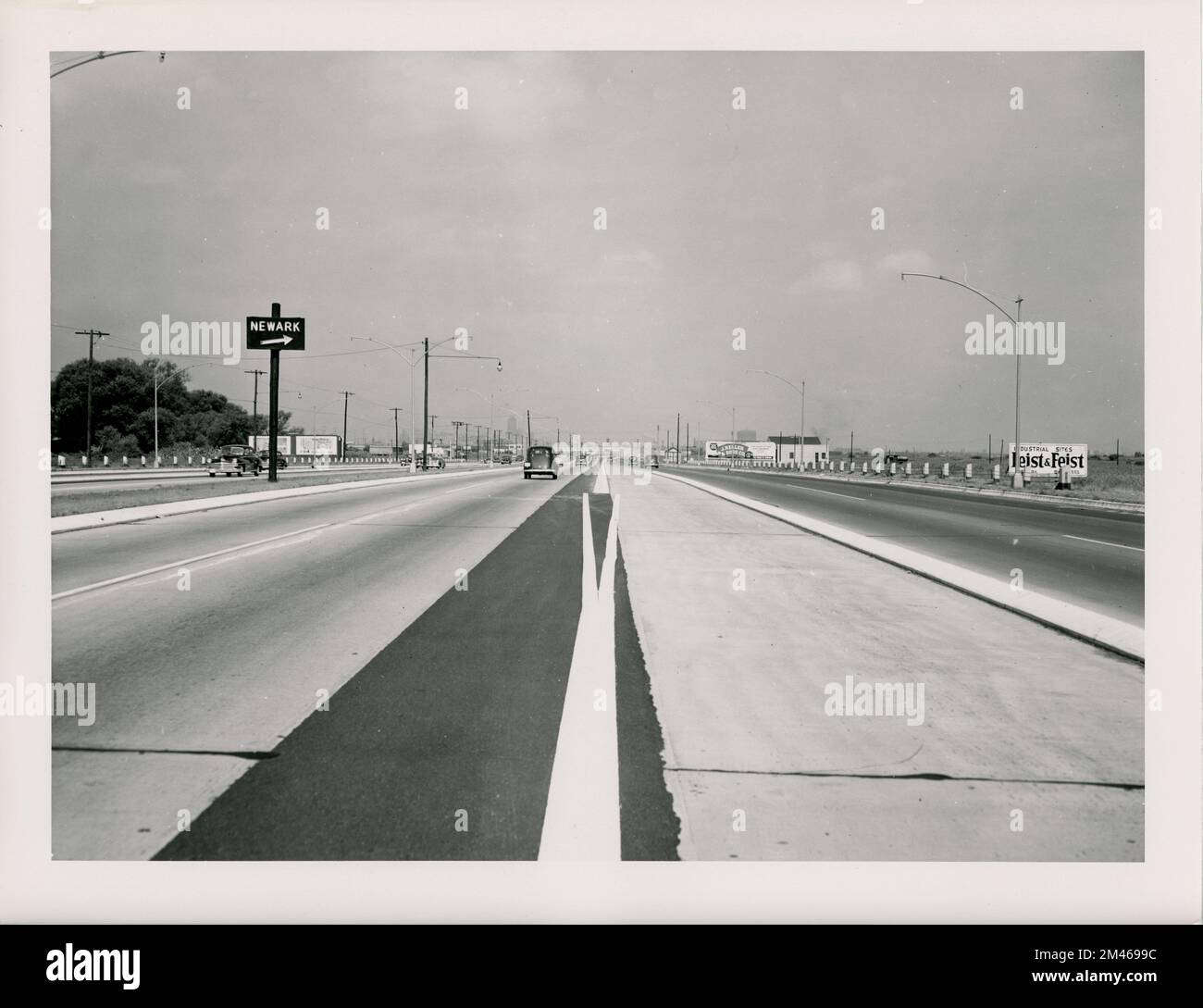 New jersey street view 1940s hi-res stock photography and images - Alamy