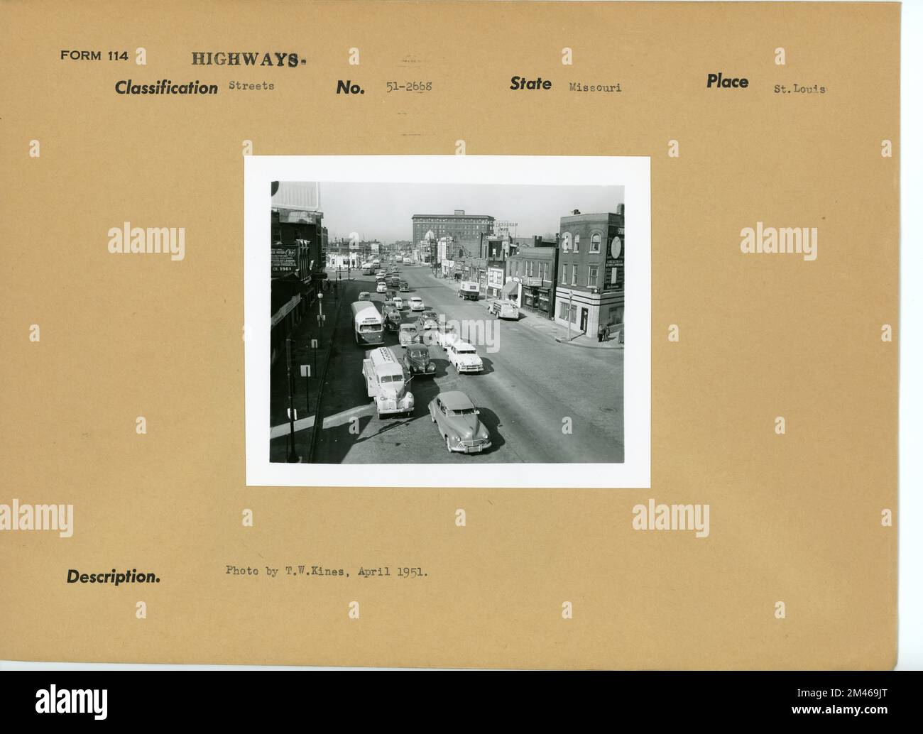 Street in St. Louis, Missouri. State: Missouri. Place: St. Louis Stock ...