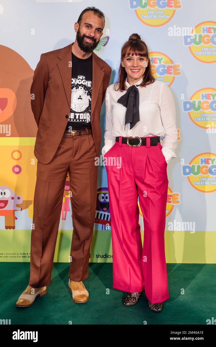 Co-adapters of Hey Duggee Live, Matthew Xia and Vikki Stone, arriving ...