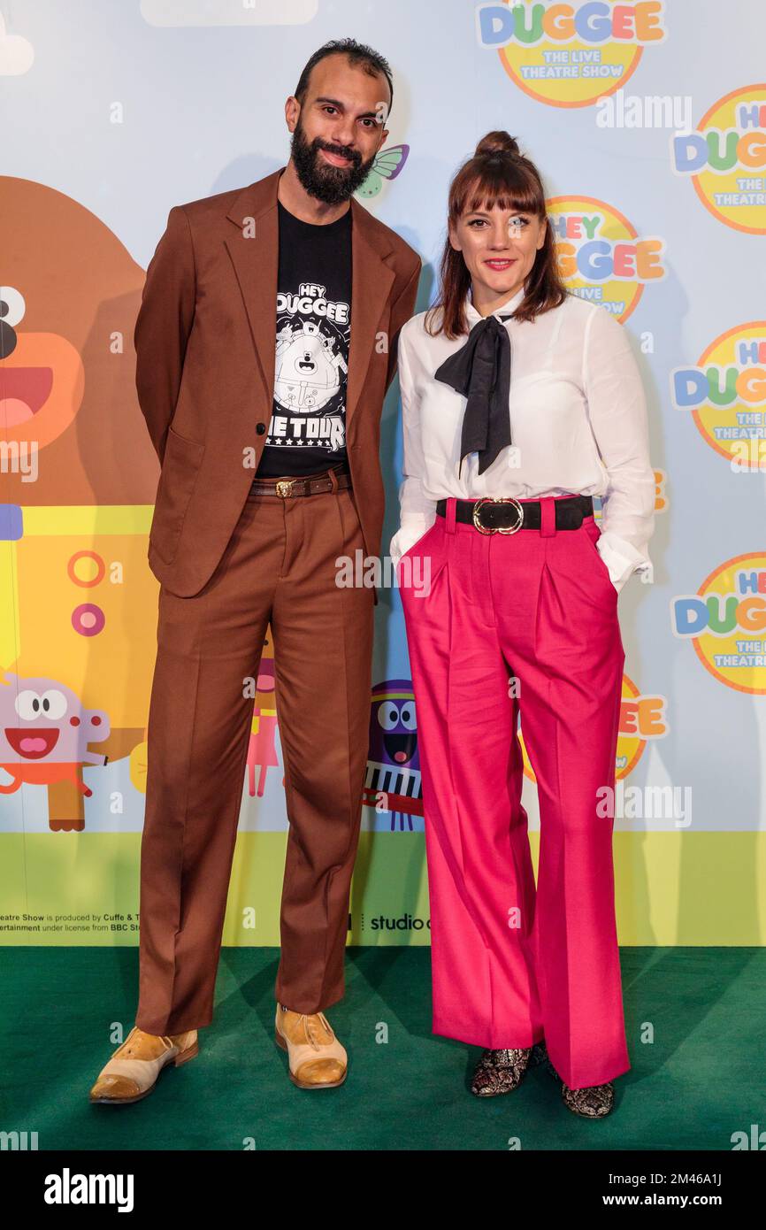 Co-adapters of Hey Duggee Live, Matthew Xia and Vikki Stone, arriving ...