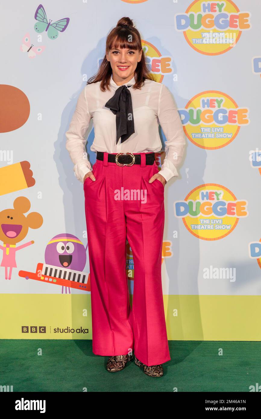 Co-adapter of Hey Duggee Live, Vikki Stone, arriving at The Royal ...