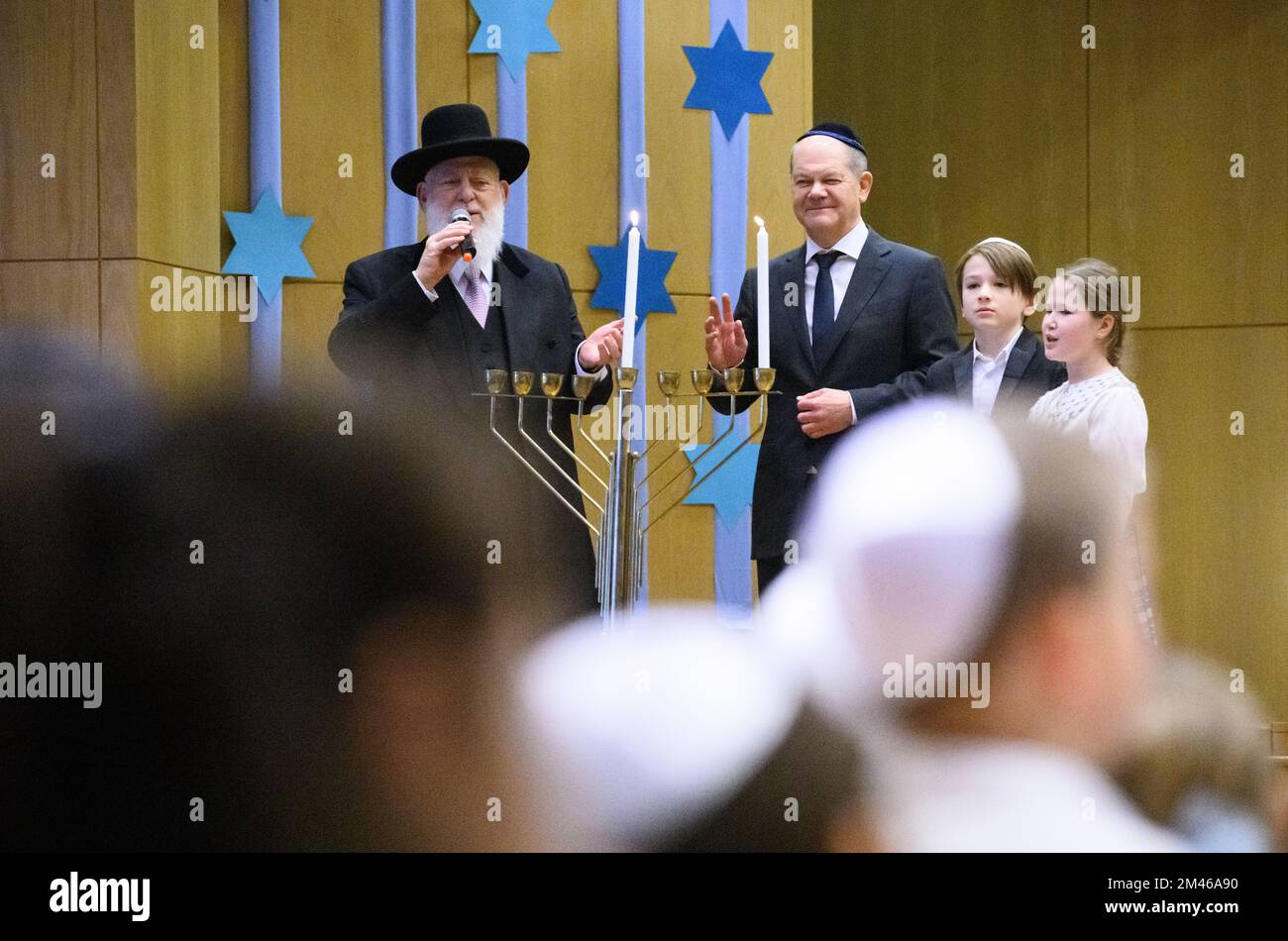 Berlin, Germany. 19th Dec, 2022. German Chancellor Olaf Scholz (SPD ...