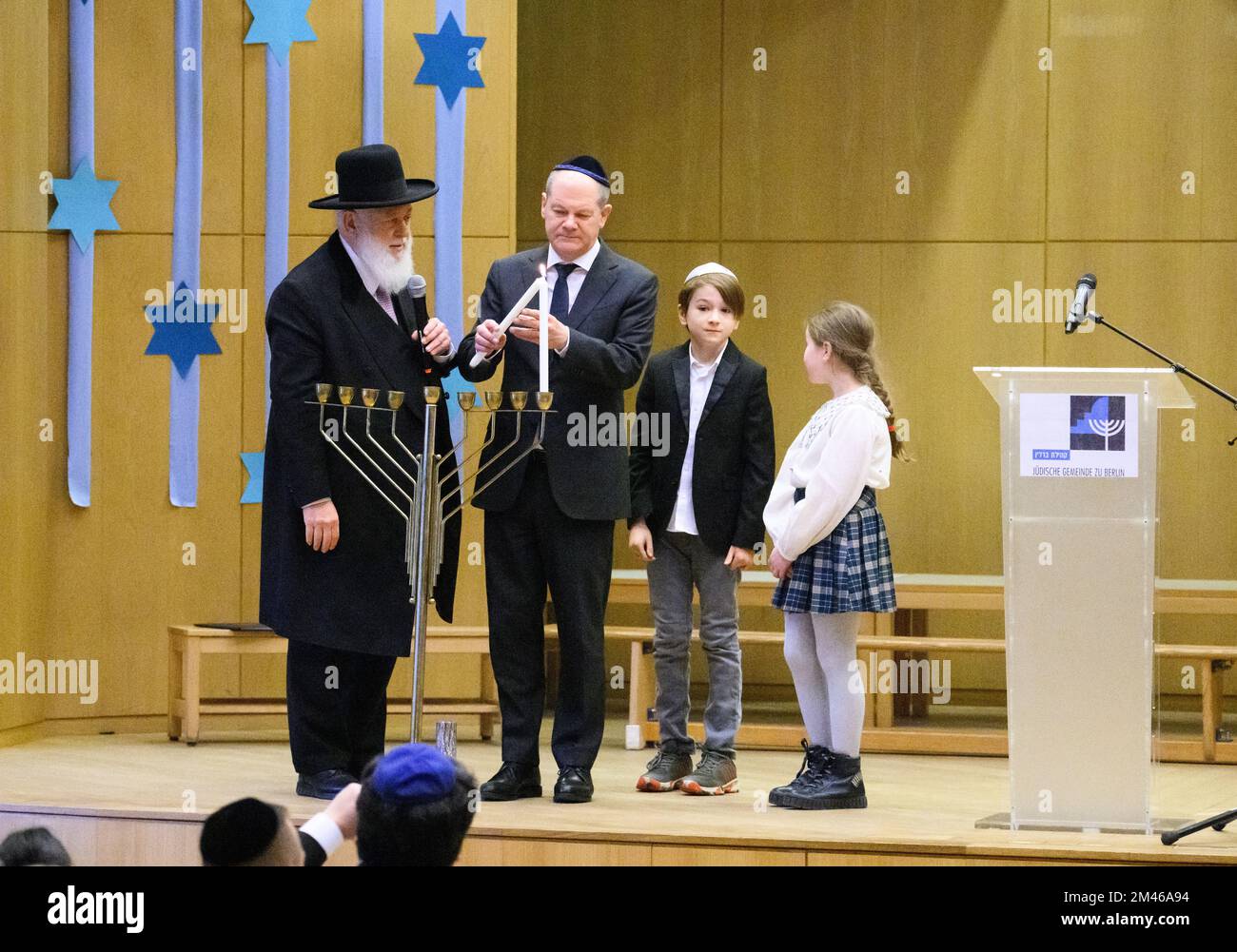 Berlin, Germany. 19th Dec, 2022. German Chancellor Olaf Scholz (SPD ...