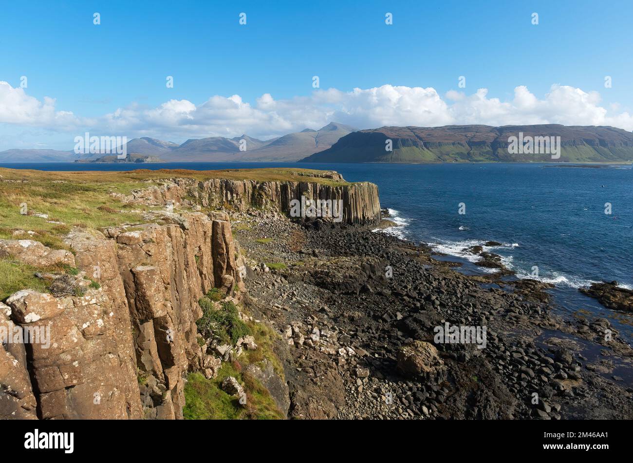 Cliffs and rock formations, Isle of Mull, Scotland Stock Photo - Alamy Cliffs and rock formations, Isle of Mull, Scotland Stock Photo - Alamy