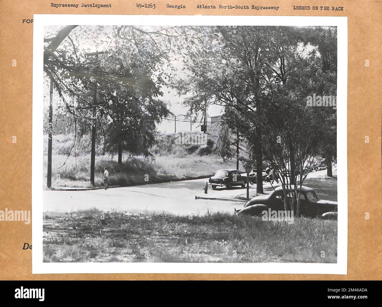 Atlanta North-South Expressway, Third and Williams Streets intersection ...