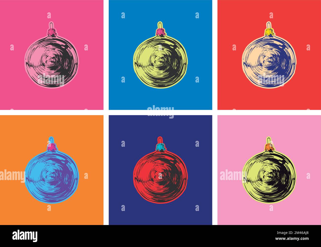 Christmas Ball pop art Christmas. Xmas Stock Vector Image & Art - Alamy