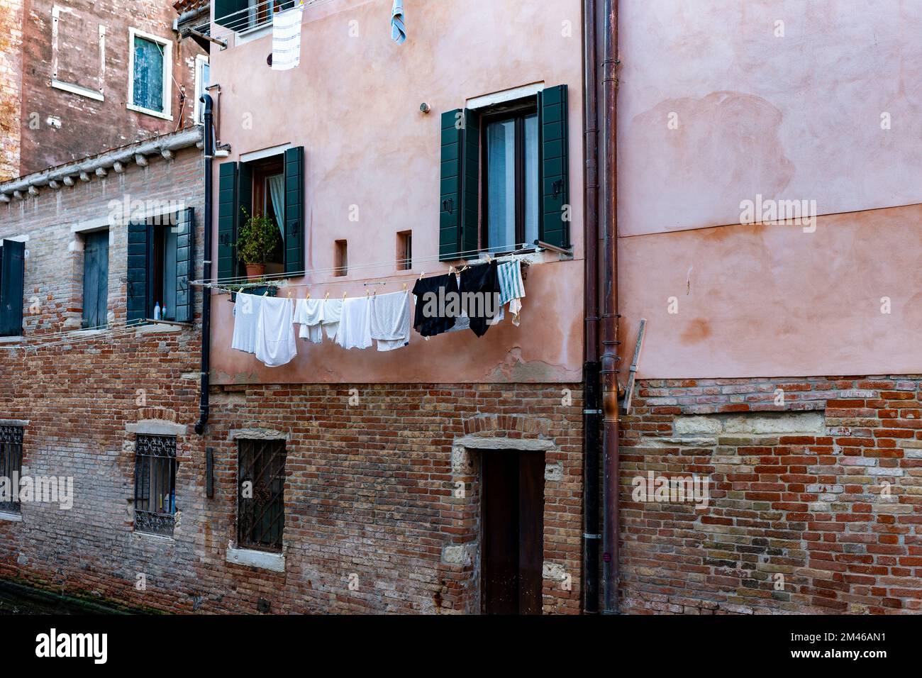 Venice, its characteristic architecture and its colours. The glimpse of ...