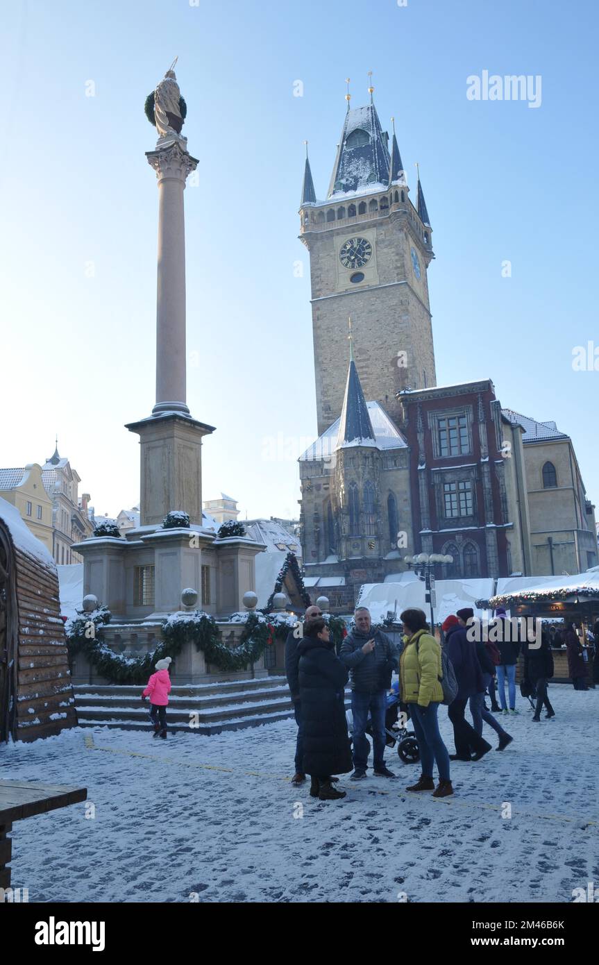 Christmas markets in Prague , December 15, 2022 (CTK Photo/Martin Hurin ...