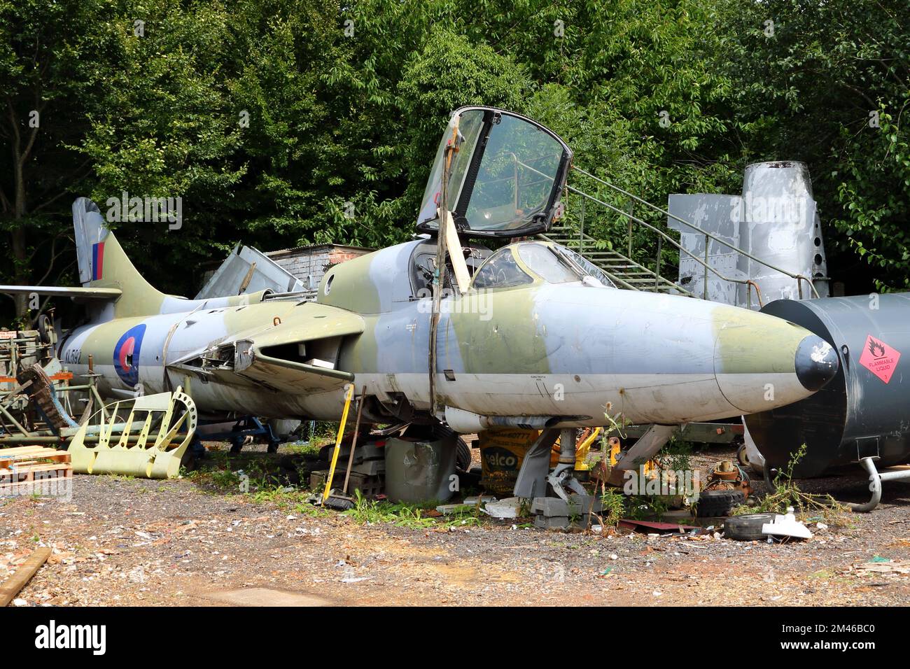 Hawker hunter fighter plane hi-res stock photography and images - Alamy
