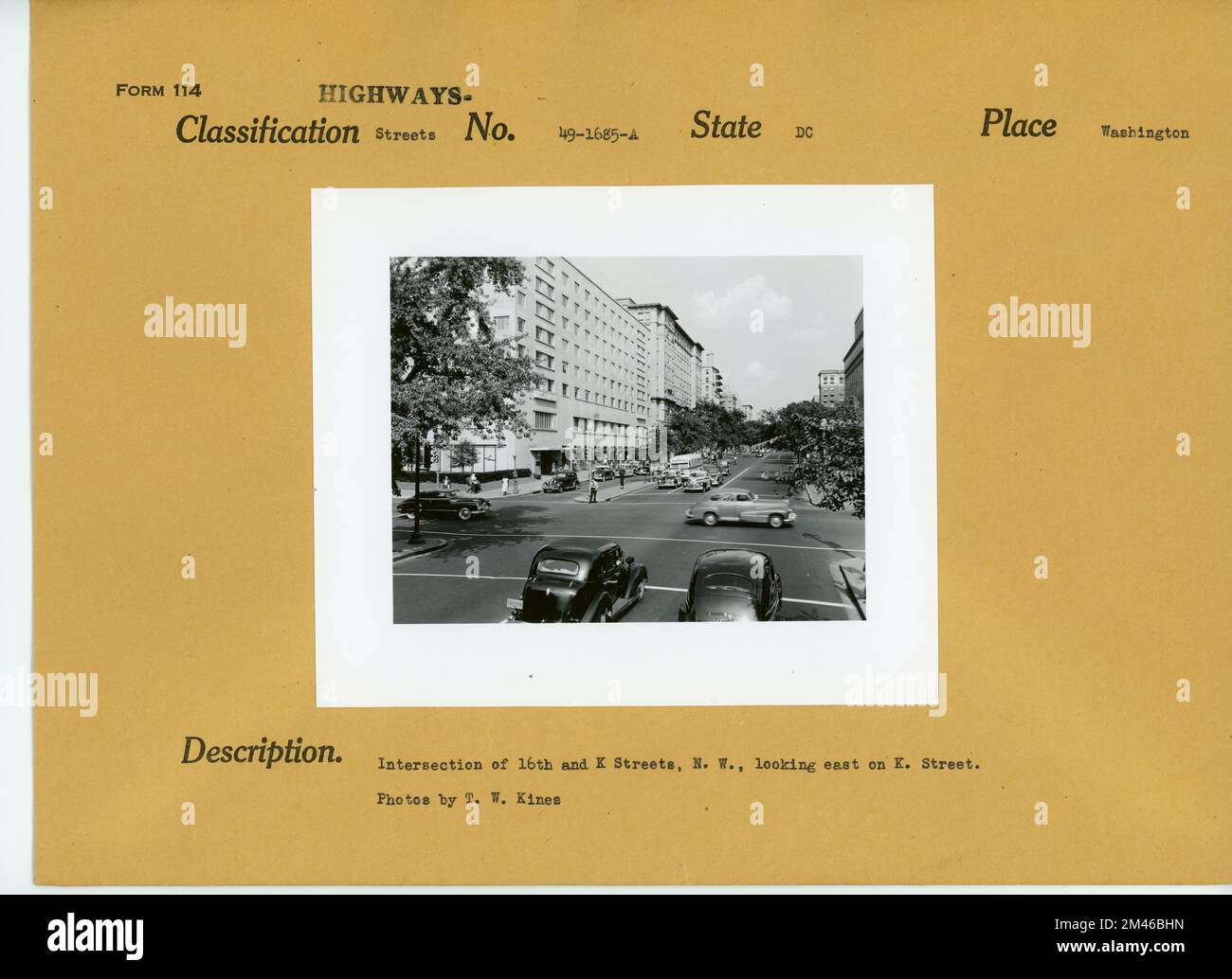 Intersection of washington and state streets hi-res stock photography ...