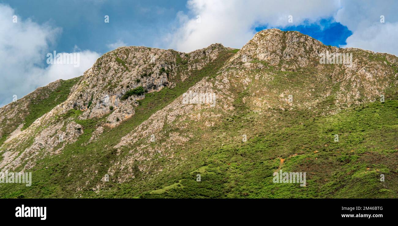 Protected Landscape of Sierra de Cuera, Asturias, Spain, Europe Stock ...