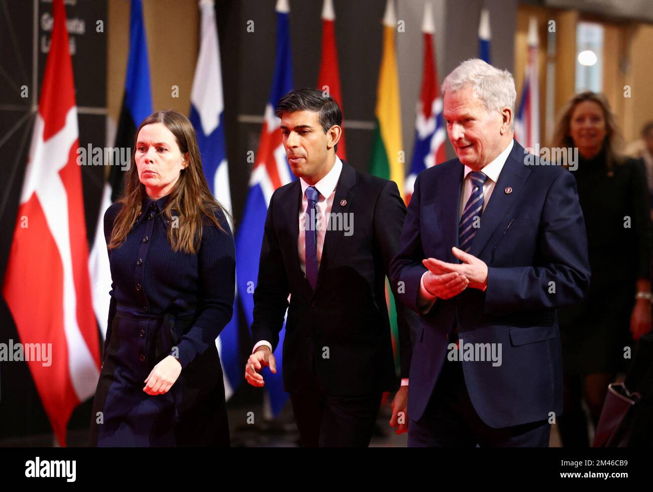 Iceland's Prime Minister Katrin Jakobsdottir, Prime Minister Rishi ...