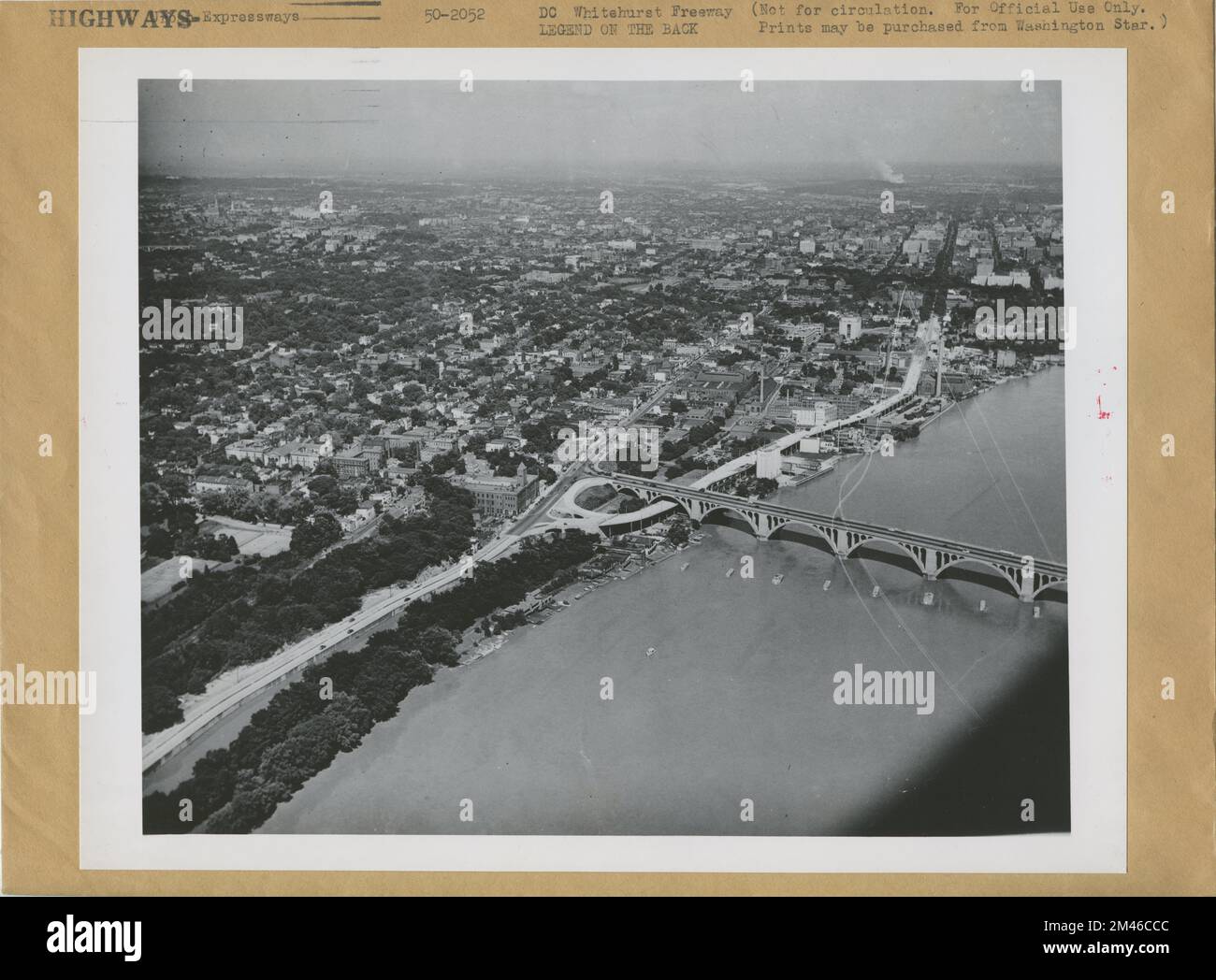 Whitehurst Freeway. Original caption: Whitehurst Freeway. Photo by A. C ...