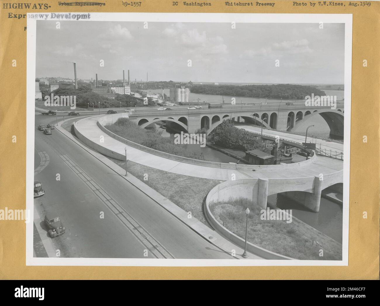 Whitehurst Freeway. Original caption: Whitehurst Freeway. Photo by T. W ...