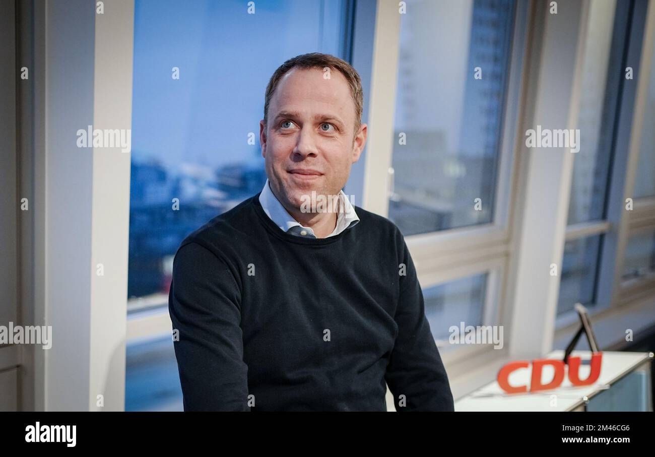 Berlin, Germany. 16th Dec, 2022. Mario Czaja, CDU Secretary General ...