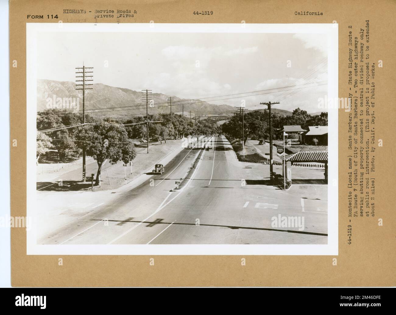Montecito, Santa Barbara County. Original caption: Montecito, Santa ...