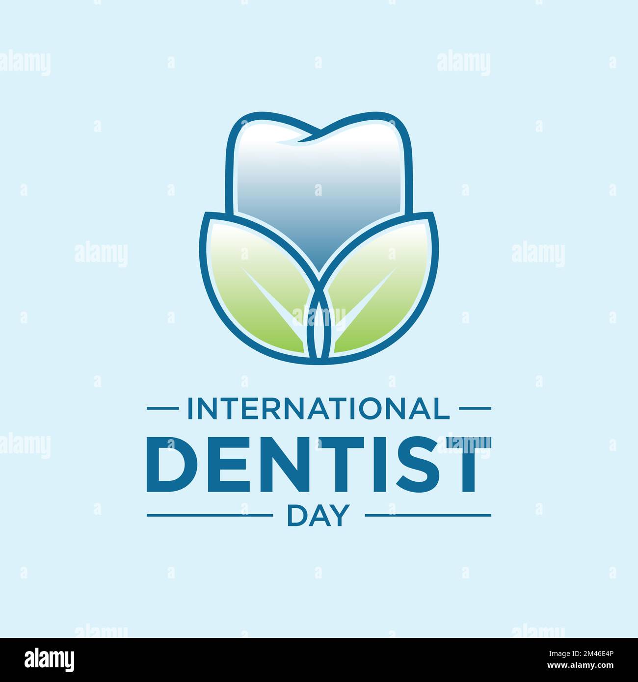Vector illustration banner International Dentist Day. Vector illustration Stock Vector Image ...
