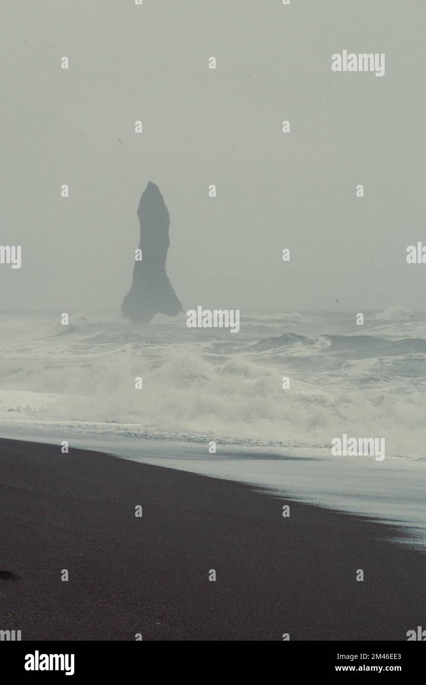 Pillar rock on iceland hi-res stock photography and images - Alamy