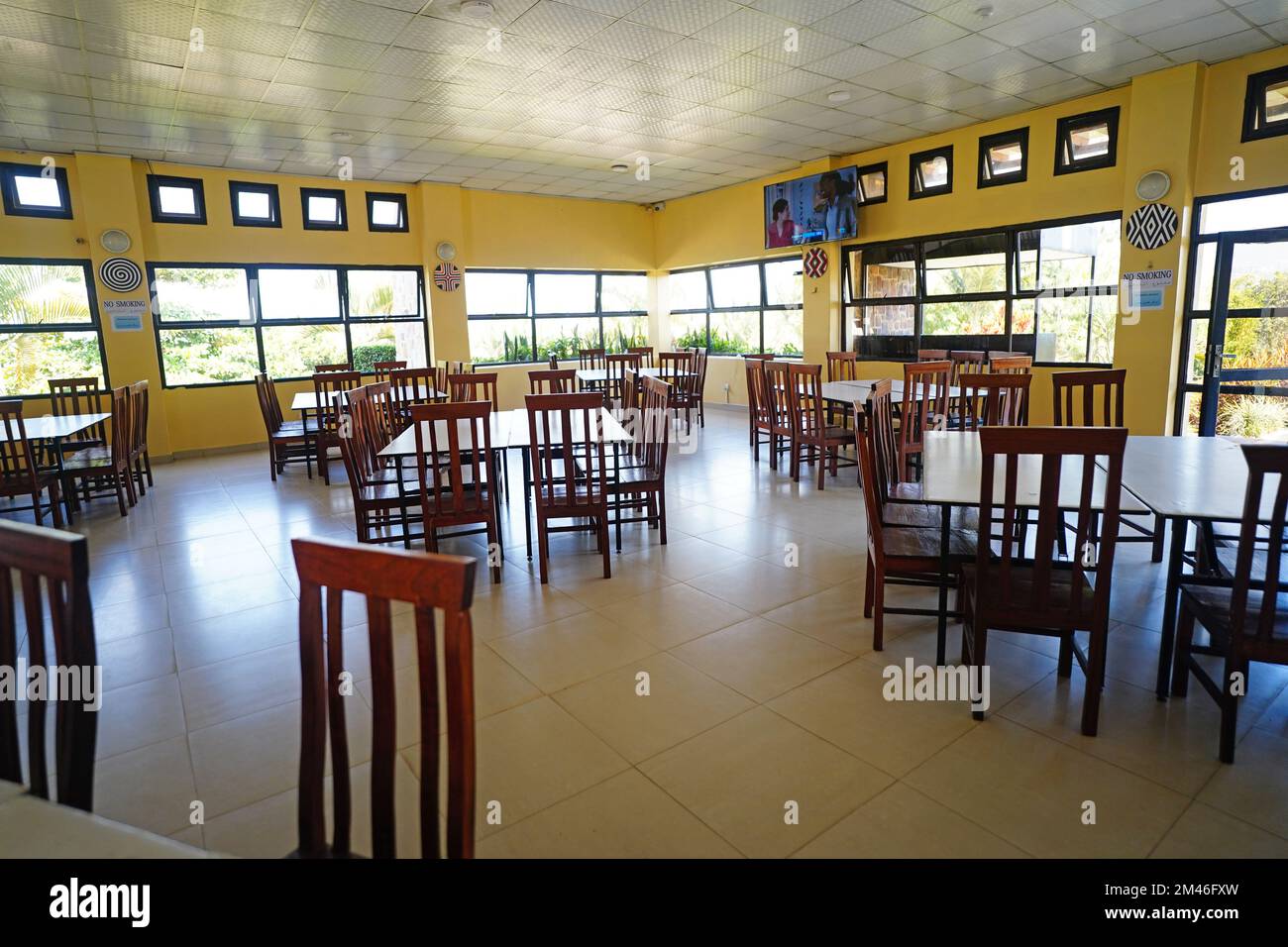 File photo dated 16/6/2022 of the dining room at the Hope Hostel in ...
