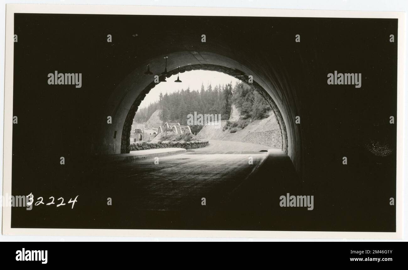 Tooth Rock Tunnel. Original caption: Columbia River Highway - Tooth ...