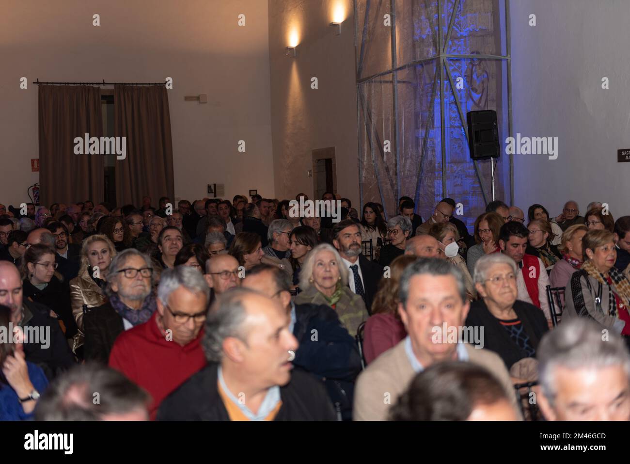 santiago, spain, november 29, 2022: presentation by former minister ...